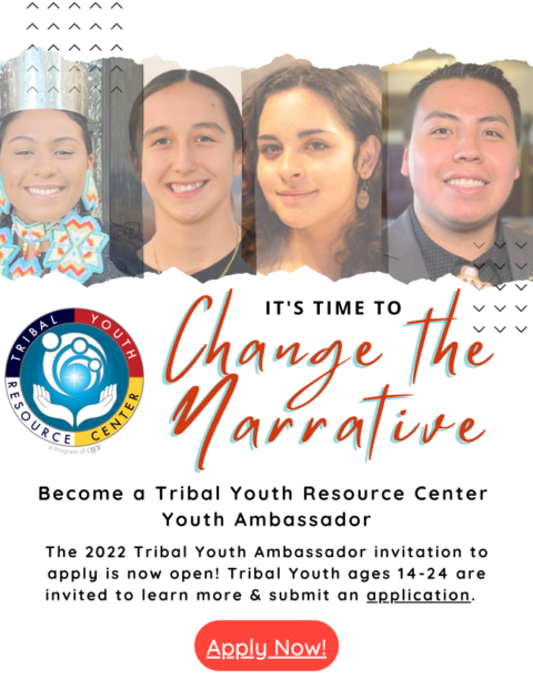 Invitation to Apply to Tribal Youth Resource Center (TYRC) Youth ...