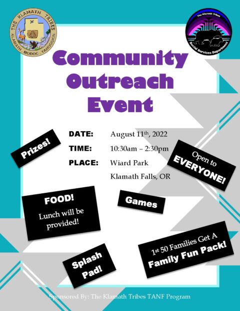 Community Outreach Event | Klamath Tribes