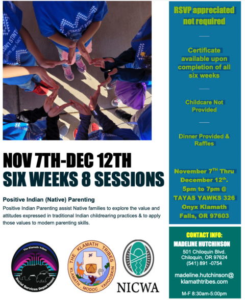 Positive Indian Parenting | Klamath Tribes